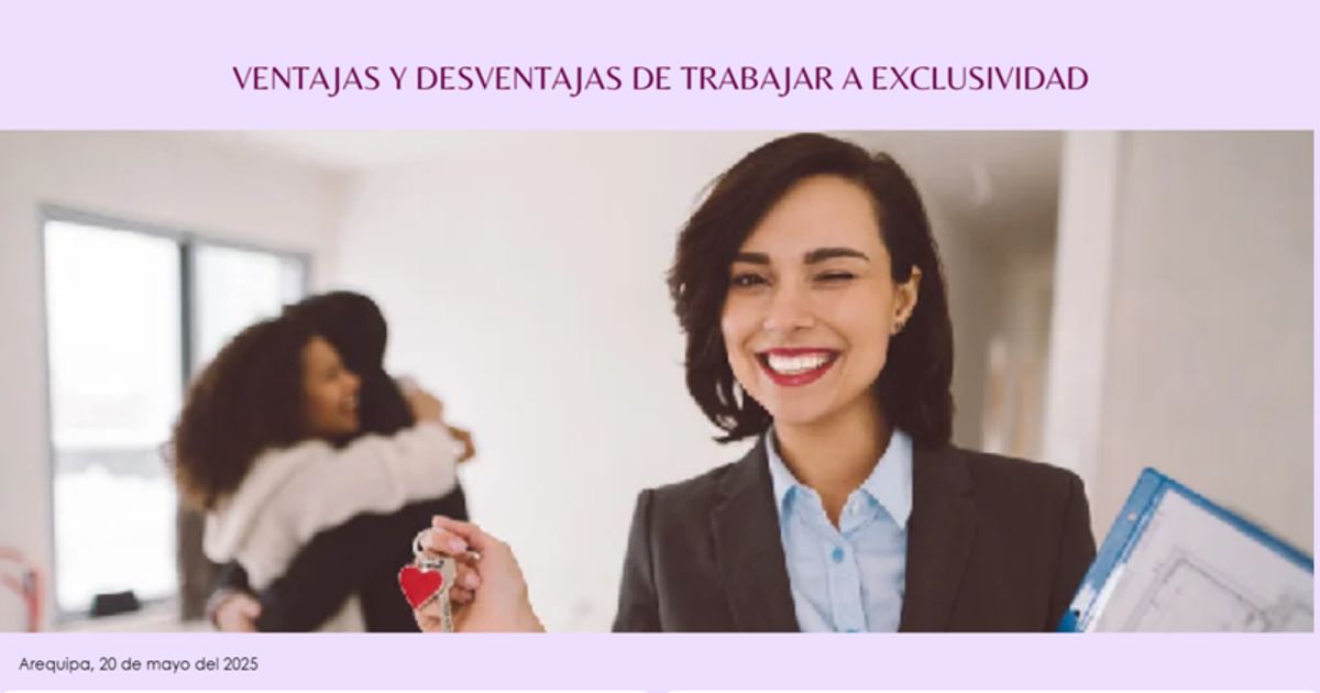 Ventajas y desventajas de trabajar a exclusividad | ARTÍCULO JARUCASAS